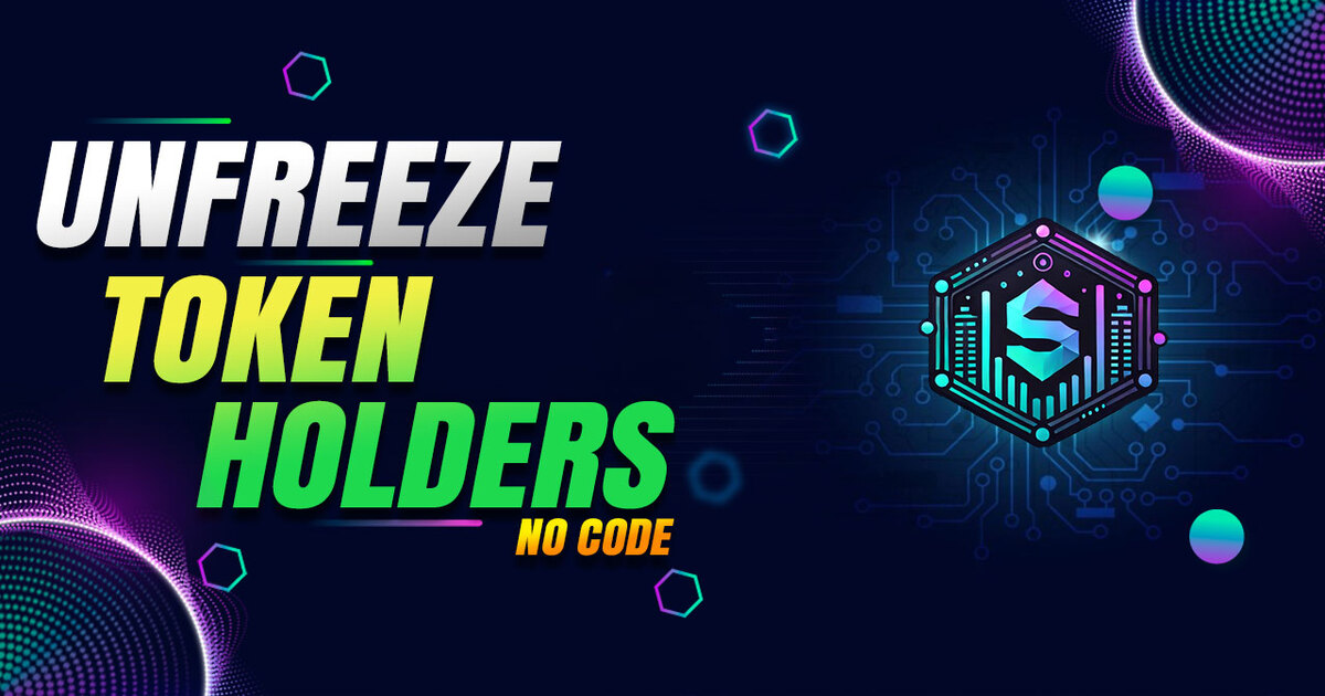 Unfreeze Solana Token Holders
